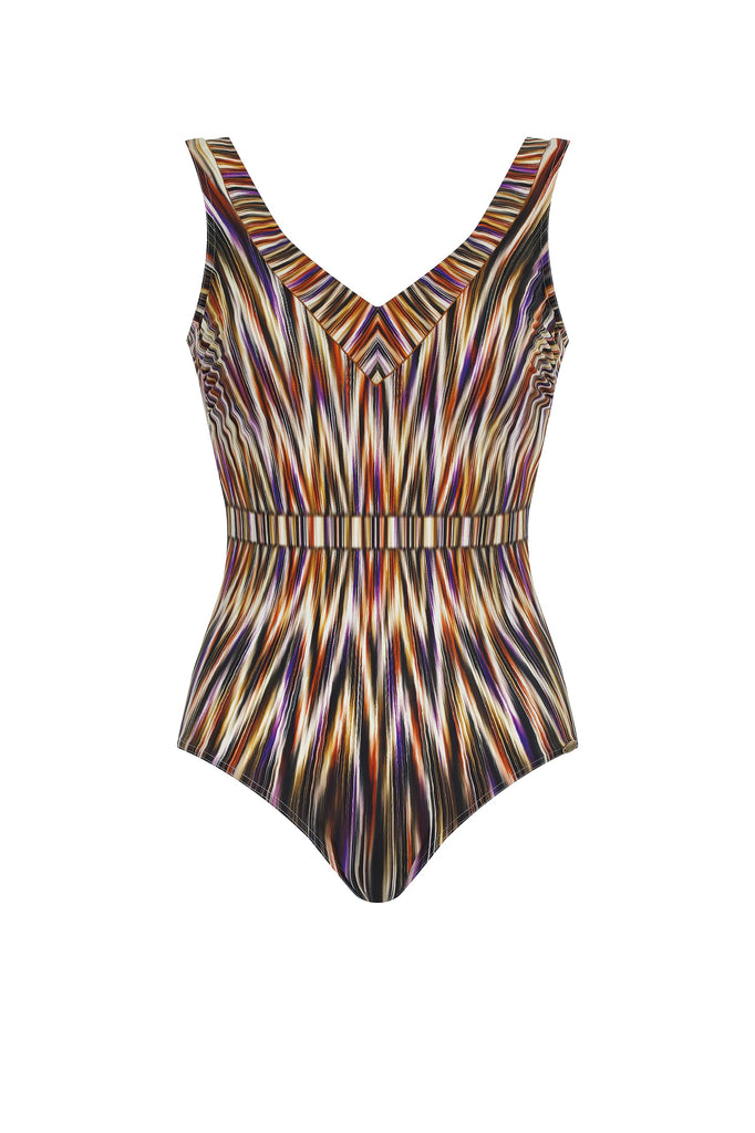 Earthy V Neck 1Pce | Sunflair | Hotbody Swimwear
